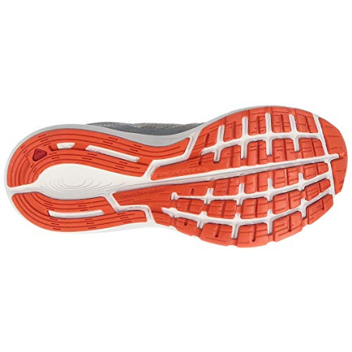 Salomon VECTUR Road Running Shoes for Men, Lead/White/Cherry Tomato, 7