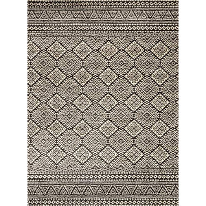 Loloi Emory Graphite/Ivory 2'-5" x 7'-7" Runner Rug
