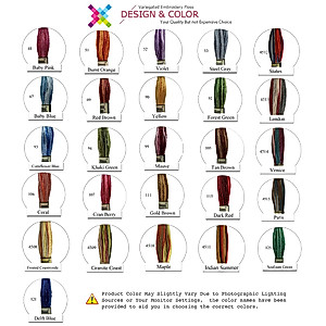 26 Gorgeous Color Variations Floss Variegated Cross Stitch Threads, Set B