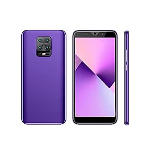 zsddzzy Unlocked Cell Phone，W8, Android Smartphone, 5.72-inch Screen，Dual SIM Card，1G RAM， 8G ROM，Only Supports Dual SIM Card Frequency Band of 3GWCDMA ：850/2100MHZ（Purple）