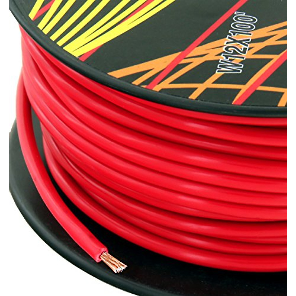 GS Power 12 Gauge Electrical Wire 4-Pack - Versatile Low Voltage Wiring
