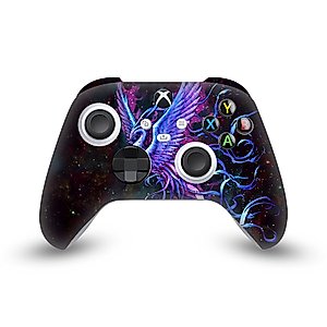 Head Case Designs Officially Licensed Christos Karapanos Phoenix Art Mix Vinyl Sticker Gaming Skin Decal Cover Compatible With Xbox Series X/S Controller
