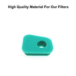 MOWFILL 2 Pack 27987S Air Filter Foam Element Replace for Briggs Stratton 27987 4108 5001H John Deere AM34963 LG27987 LG27987S Fits Briggs Stratton 60500 61500 80500 81500 90102 130200 131200 140200