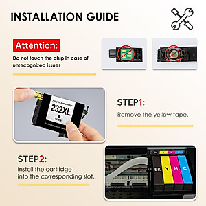 245XL 246XL LemeroUexpect Remanufactured Ink Cartridge Replacement for Canon PG-245 XL CL-246 XL Ink for Pixma TR4520 MX492 MG2522 MX490 TS3122 TS202 TS3322 MG2525 MG2520 MG3022 Printer Black Color