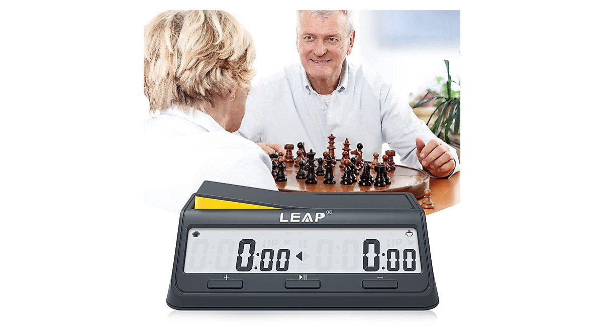 LEAP Digital Chess Clock Timer - Accurate & Easy to Use