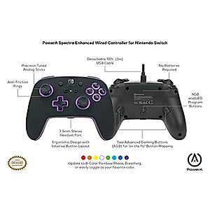 PowerA Spectra Enhanced Wired Controller for Nintendo Switch