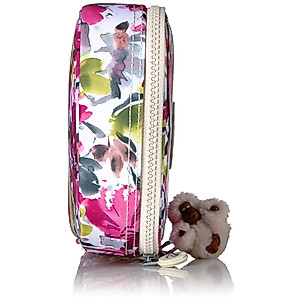 Kipling Women's 100 Pens Printed Case, Accessories, Art Supplies, Makeup, Travel Organizer, Roaming Roses, 6" L X 8.25" H X 2" D