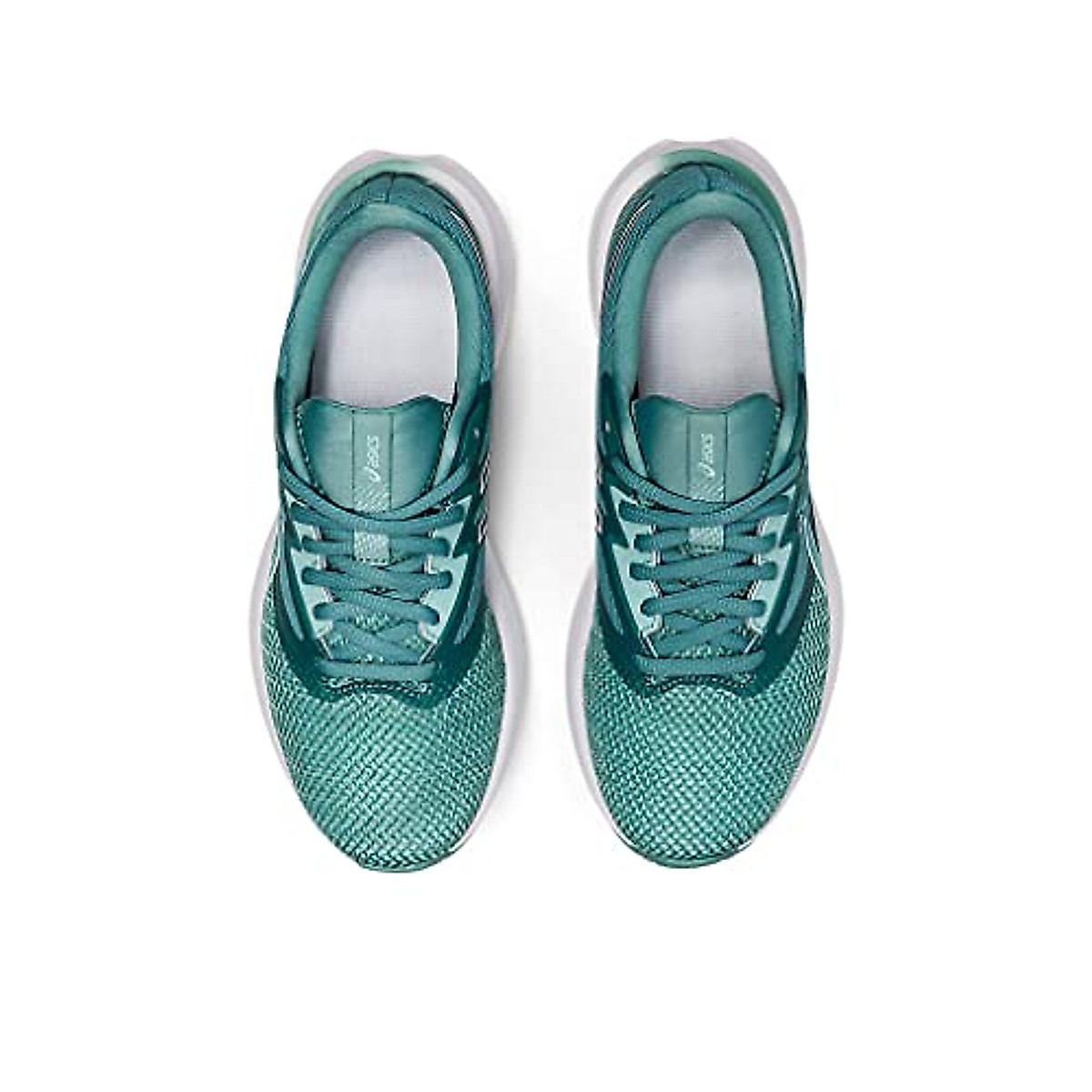 ASICS Women's FUZEBLAST Running Shoes, 7.5, Oasis Green/White