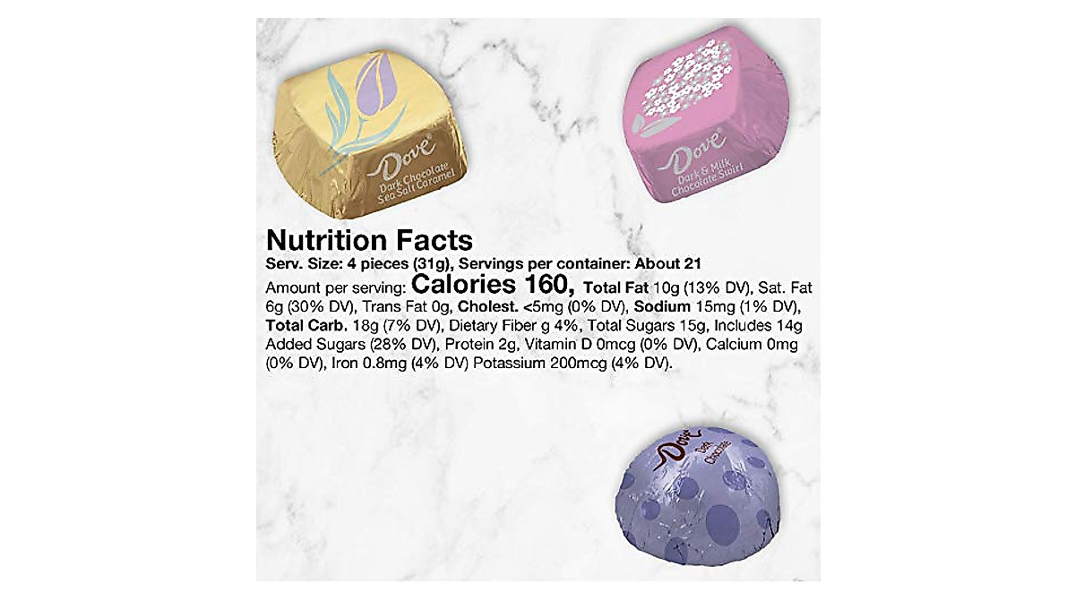 DOVE Easter Dark Chocolate Variety Pack - Luxurious Spring Treats