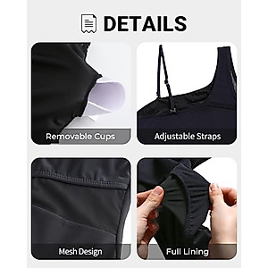 Tempt Me Black Women One Piece Swimsuit One Shoulder Bathing Suits Cutout Mesh Swimwear XL