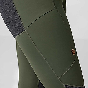 Fjallraven Abisko Trekking Tights HD - Women's Deep Forest Medium