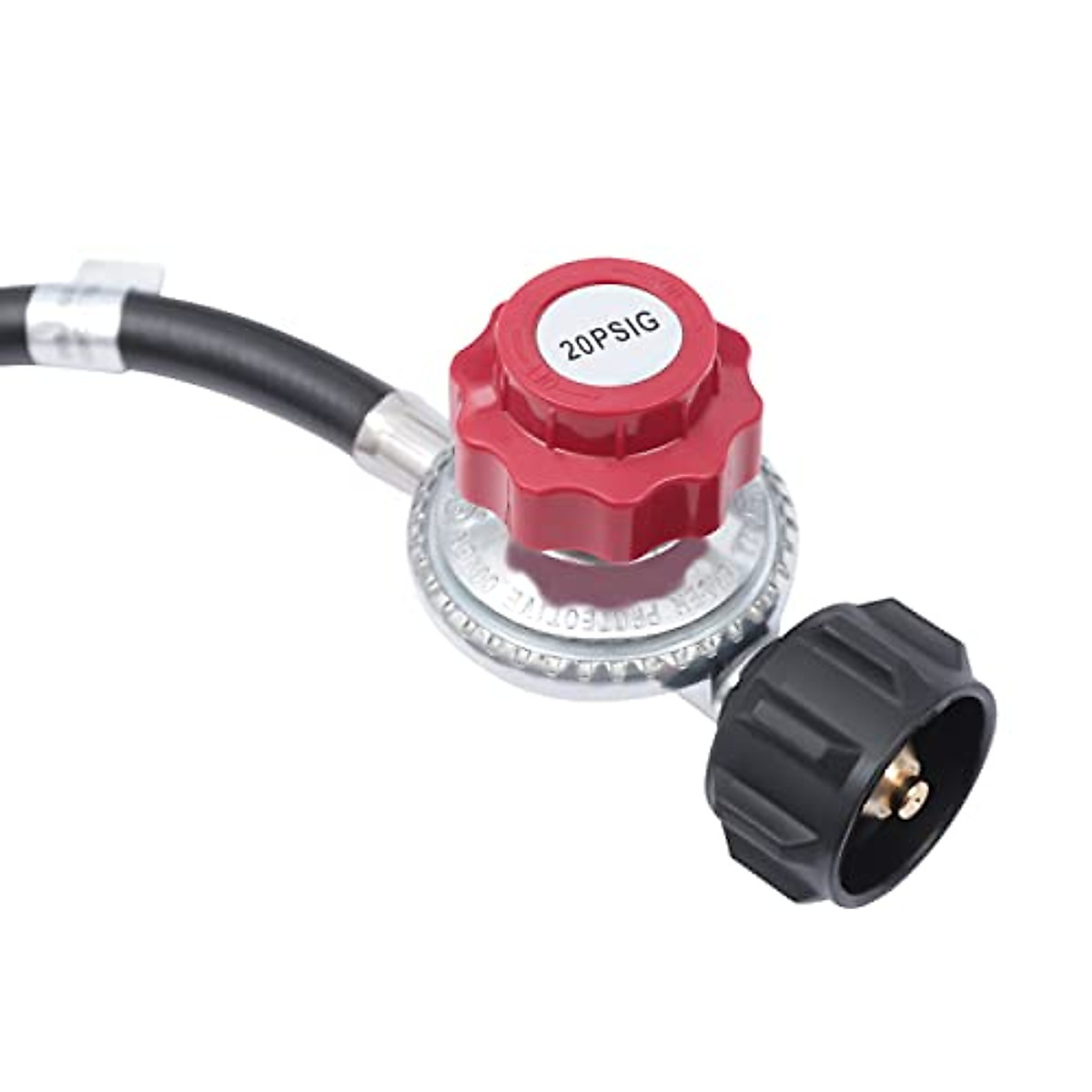 Double Burner Stove, ACOSDIDES Portable 2 Burners Outdoor BBQ Camping Gas Stove Hiking Propane Cooker W/Hose for Outdoor Camping, Barbecue Grilling, Tailgating, Hiking