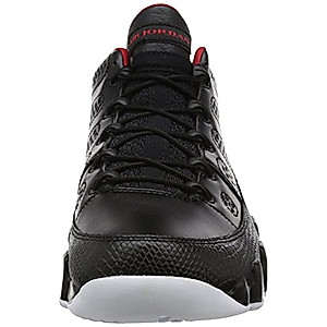 Nike Men's Air Jordan 9 Retro Low Black/White/Red 832822-001 (Size: 11)
