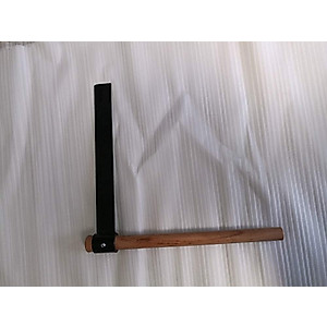 Shingle Froe Tool and Kindling Axe for Splitting Firewood,15in Premium Forged Blade Shingle Froe with 18in Wooden Handle, Froe Axe, Wood Froe Tool