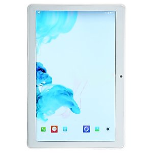 Naroote Touch Screen Tablet, IPS LCD Display 10.1 Inch Tablet Dual SIM 4G LTE Call 100-240V for Entertainment (US Plug)