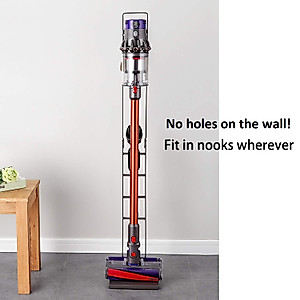 Storage Stand Dock Dockings Station for Dyson V11 V10 V8 V7 V6 Cordless Stick Vacuum Cleaner, Stable Metal Storage Bracket Organizer Rack