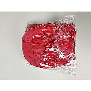 Nuscen 2 Pcs Mini Oven Gloves,Heat Resistant 500 Degrees, Oven Mitts,Cotton Neoprene Non-Slip Grip, Hanging Loop, for Microwave BBQ, Kitchen, Baking,Grilling/Machine Washable (Red)