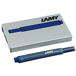LAMY T10 Fountain Pen Ink Refills. Blue/Black Box