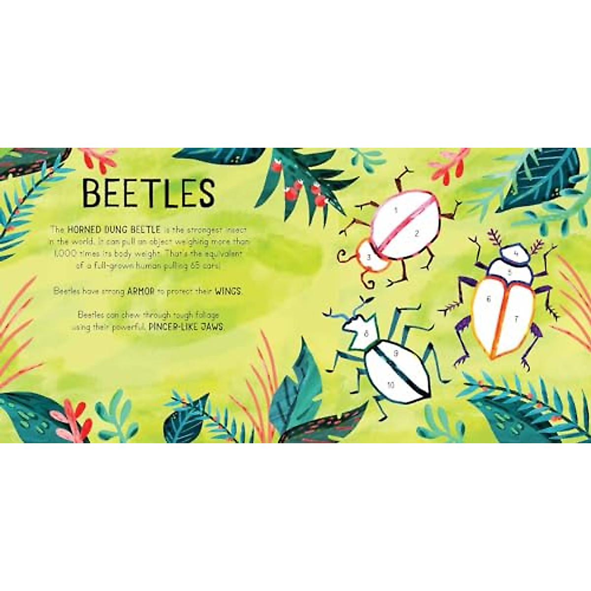 Color with Stickers: Jungle: Create 10 Pictures with Stickers!