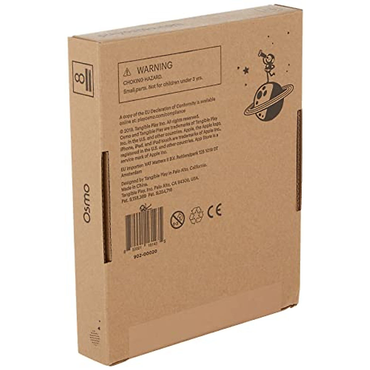 Osmo - Genius Tangram for iPhone, iPad & Fire Tablet - Ages 6-10 - Use Shapes/Colors to Solve for Visual Puzzles (500+) Educational Learning Games - STEM Toy Gifts - Boy & Girl (Osmo Base Required)