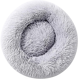 Dog Bed Cat Bed Dog Donut Bed Samll Dog Bed Pet Bed Dog Bed Donut Soft Puppy Pet Bed Kitten Bed Fluffy Friend Dog Bed for 3KG Pet