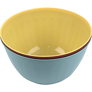 BRADSHAW INTERNATIONAL 11642 7QT MP Plastic Bowl, Blue, Large
