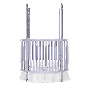 Dream On Me Sophia Posh Circular Crib, Li