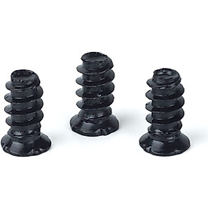 Persberg 100pcs Computer Cooling Fan Mount Screws, M5x10 Black Computer PC Case Fan Screws Black for 70mm, 80mm, 90mm, 92mm, 120mm, 140mm PC Cooling Fan Mount Screws- Screw kit (FANSCREW)(120-19)