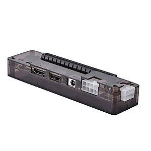 Laptop External Independent Video Card Dock,for Mini PCIE,Expresscard,6Pin+ Interface Output,Without Power Supply