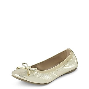 The Children's Place,Ballet Flats,Soft Gold,2 Years