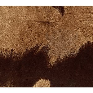 Velvet Suede Fabric Big Cow Brown / 54" Wide/Sold by The Yard