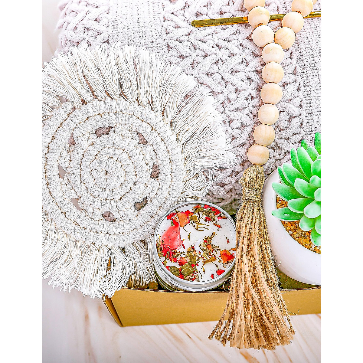 Blanket Gift Baskets, Get Well Soon Gift Boxes for Women, Self Care Package，Unique Relaxation Gift Boxes, Thank You Gifts.