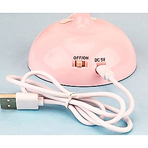 Fantasee Flamingo Desk Lamp USB Bedside Table Lamp Nursery Night Light Touch Dimmable for Child Kids Students Bedroom Living Room Dorm Reading Birthday Party Gift (Pink Flamingo)