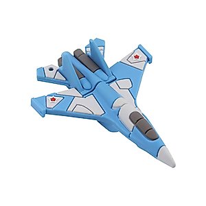 32GB USB 2.0 Flash Drive Cartoon Fighter Airplane Shape Pen Drive Memory Stick Jump Drive Zip Drive Thumb Drive