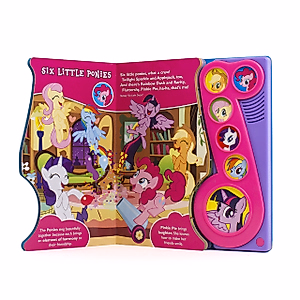 Hasbro - My Little Pony Little Music Note Sound Book: In Perfect Harmony - PI Kids (My Little Pony: Play-a-Song)