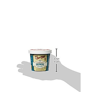 Bob's Red Mill Gluten Free Oatmeal Cup, Classic with Flax/Chia (Pack of 12)