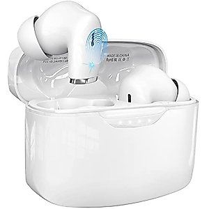 Renimer Wireless Earbud, Bluetoth Earbud 5.2 with HiFi Stereo Sound, Bluetoth Headphones in Ear with HD Mic, Noise Cancelling CVC 8.0, Wireless Earphones IP7 Waterproof Sports Ear Buds, 40H Playtime