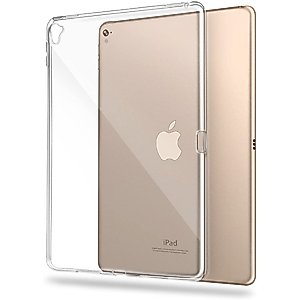 Asgens iPad Pro 9.7 inch(2016) Case,Transparent Slim Silicon Soft TPU Tablet Computer Case (Clear)