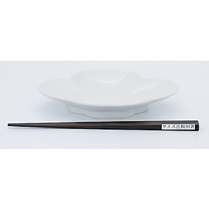 24to3西富陶磁器(Nishitomi) Arita Ware Hakushiyama Kiln Lucky Plate 2 Color Set Red and White Plum