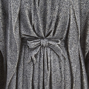 EMSCO Group Virgin Mary Statue – Natural Appearance – Made of Resin – Lightweight – 34” Height