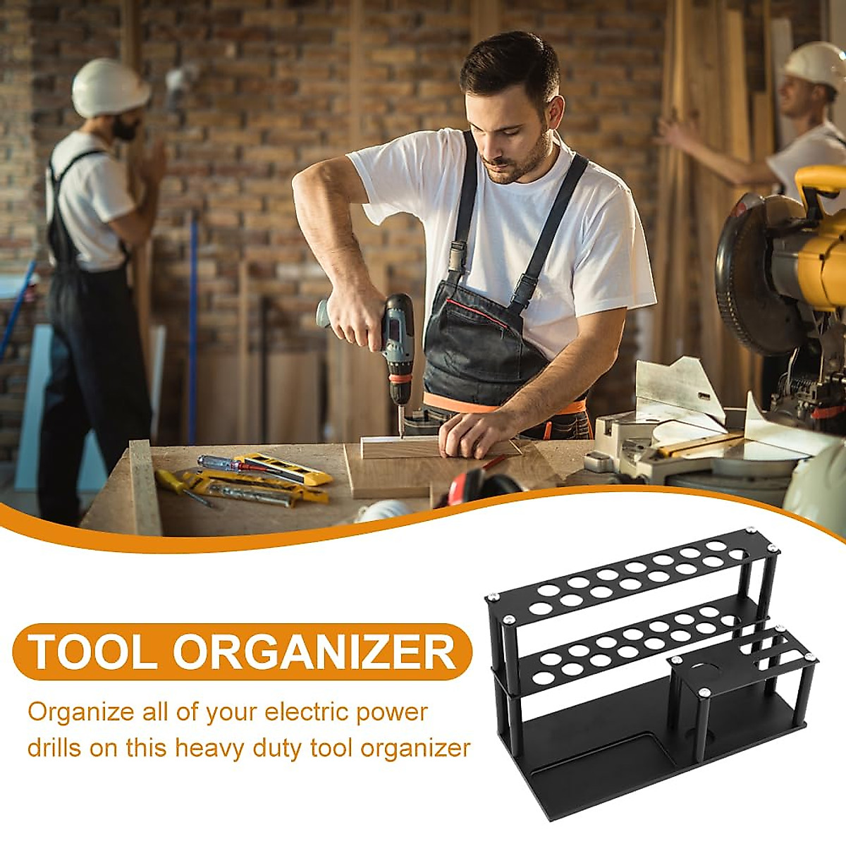 KELEAPEKER RC Screwdriver Storage Rack, Heavy Duty RC Tool Stand, Removable, 3 Layers, with Tool Organizer