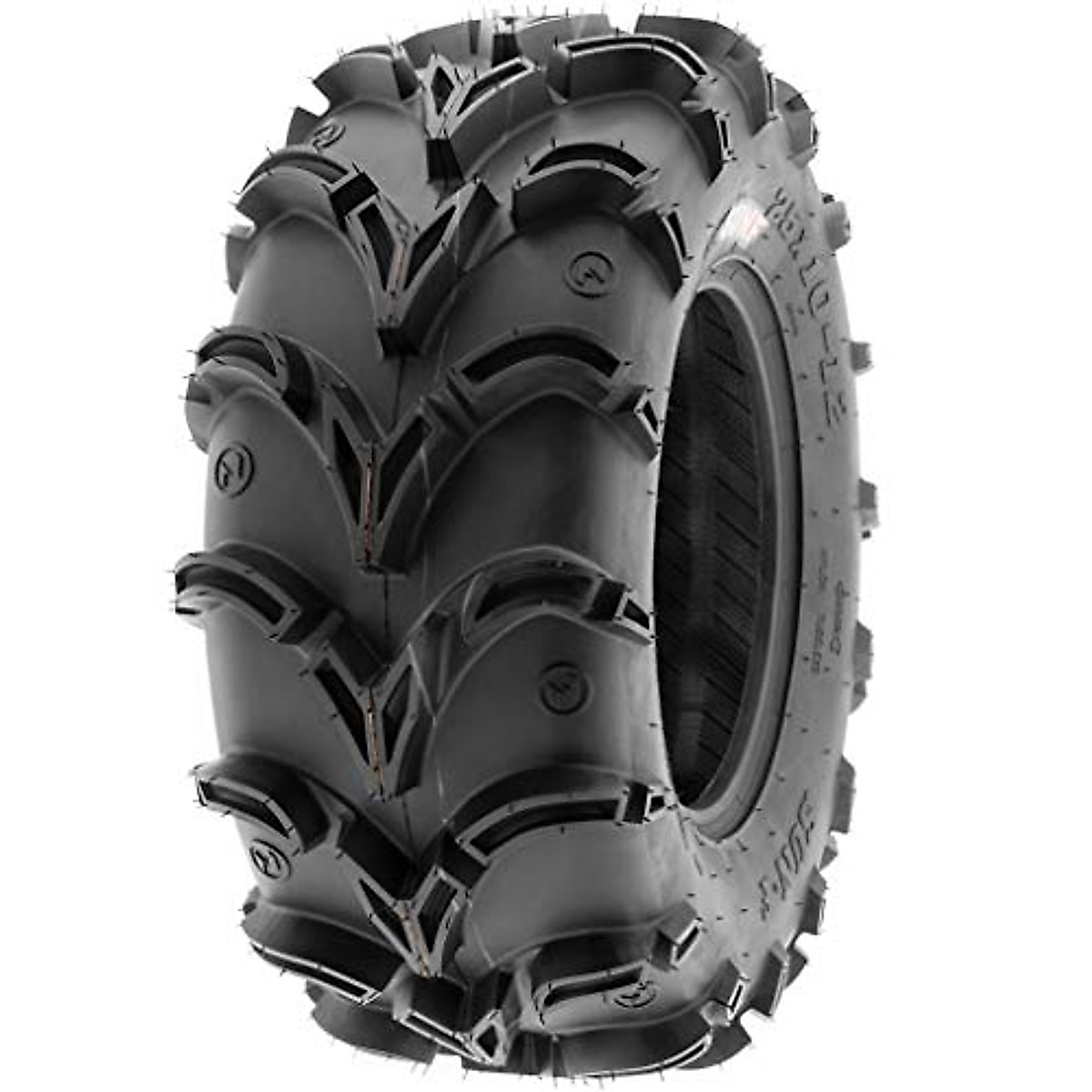 SunF 28x10-12 28x10x12 Mud v-shape ATV UTV Muddy Tire 6 PR A050 - SET of 4