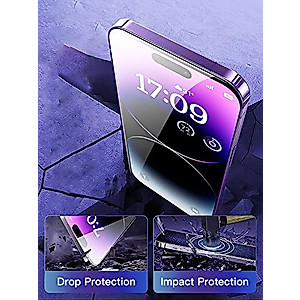 Corefyco Direct [3+3 Pack] Screen Protector for iPhone 14 Pro Max, 9H Tempered Glass and Camera Lens [Anti-Scratch] [Bubble Free] [Ultra HD]