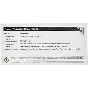 Waffletechnology KICTeam Printer Cleaning Sheets (5)