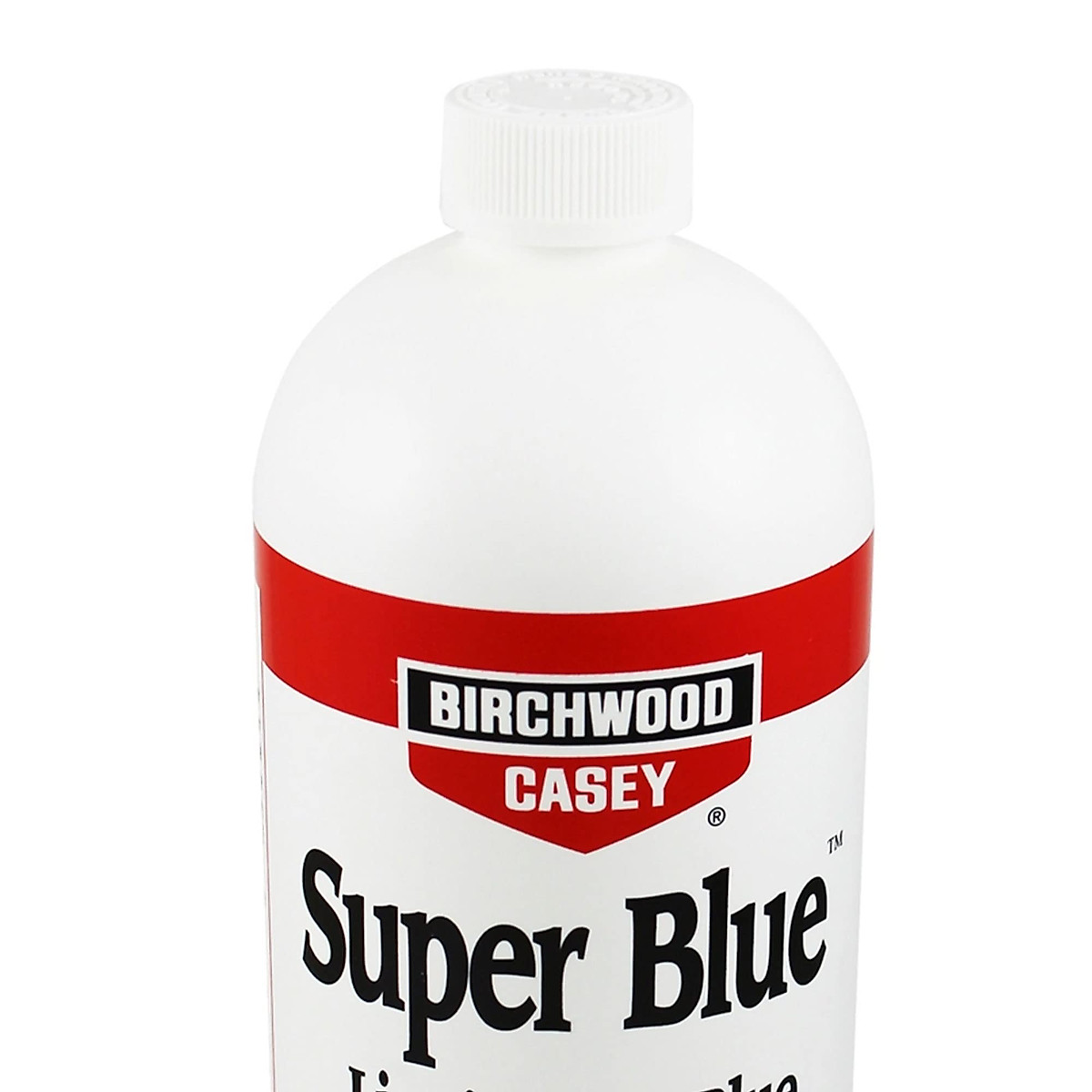 Birchwood Casey Super Blue Liquid Gun Blue with Double Strength Design for Rifles, Pistols, Revolvers, Shotguns, and Other Firearms, Blue