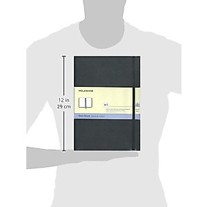 Moleskine Art Sketchbook, Hard Cover, A4 (8.25" x 11.75") Plain/Blank, Black, 96 Pages