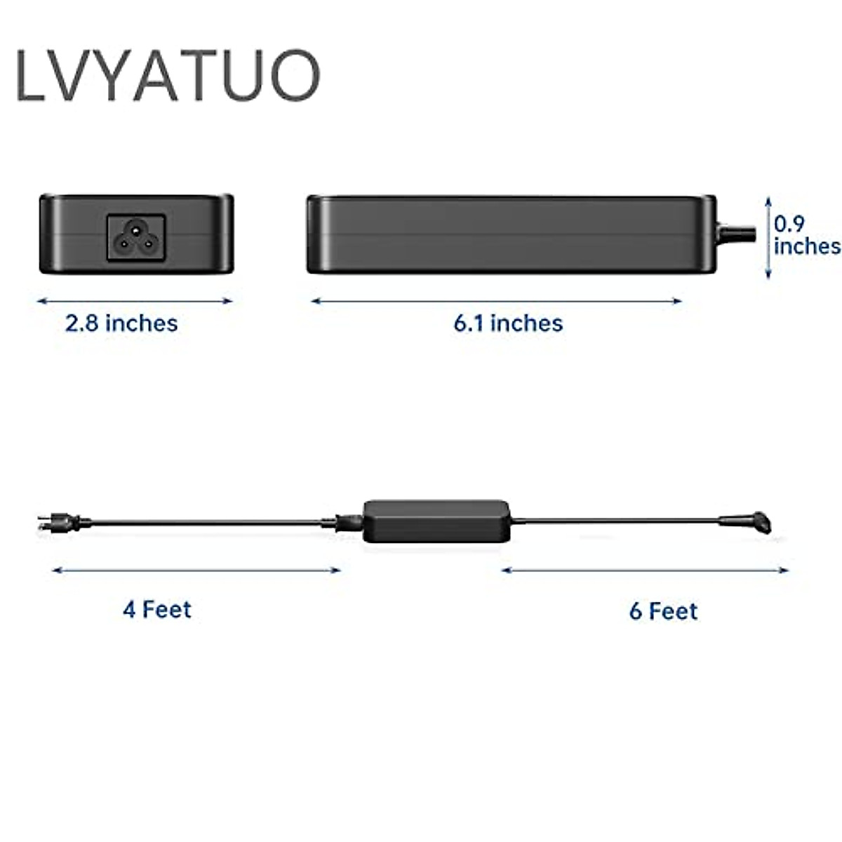 New 19V 6.32A 120W Laptop Adapter A15-120P1A PA-1121-28 AC Power Charger for Asus FX504 UX510UW N56J N56VM N56VZ N750 N500 G50 N53S N55 Laptop