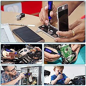 SHARDEN Precision Screwdriver Sets Magnetic 1/4 Inch Nut Driver Set Multi Screwdriver 191-in-1 Repair Tool Kit for Computer, iPhone, Laptop, Cell Phone, PS4, Nintendo, Xbox, Electronics, Household…