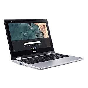 Acer Chromebook Spin 311 CP311-2H-C3KA Convertible Laptop, Intel Celeron N4000, 11.6" HD Touchscreen, 4GB LPDDR4, 64GB eMMC, Gigabit WiFi, Bluetooth 5.0