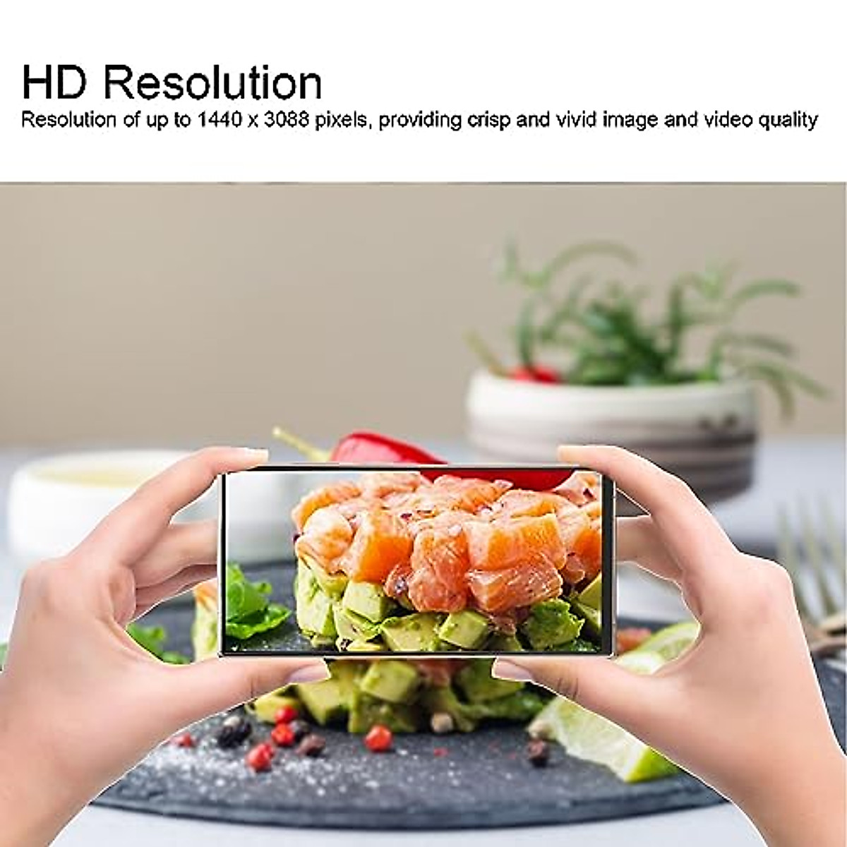 Face Unlock Smart Phone, 6.67in Center Hole Screen WiFi Mobile Phones with Built in Stylus, 1440 x 3088, 6+64GB, 2SIM Slot, 16+ 24MP Dual Camera, 6800mAh for Android 8.1 (Pink)